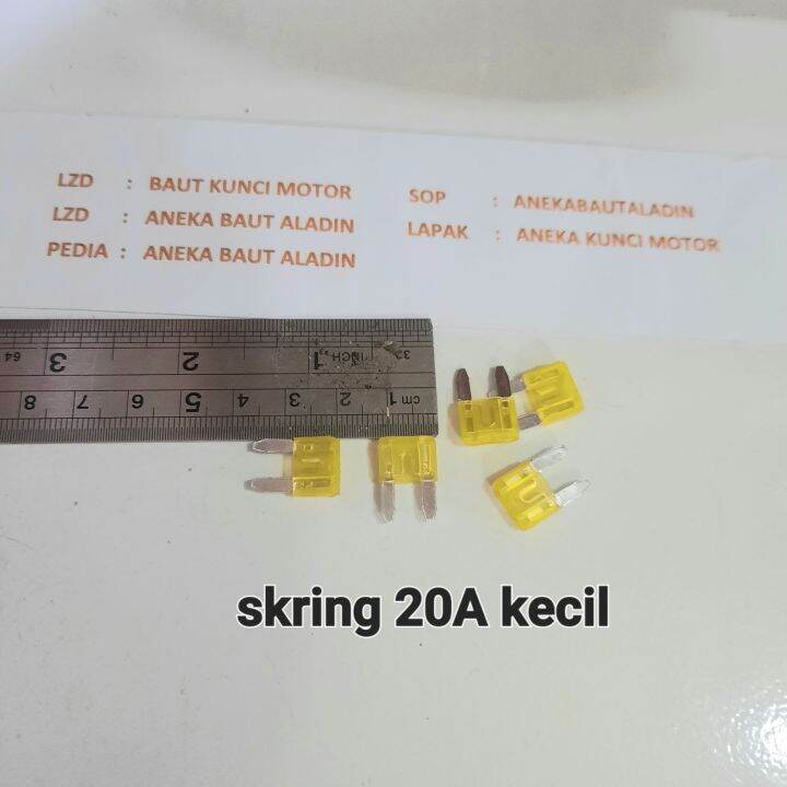 skring 20A kecil isi 15pcs | Lazada Indonesia