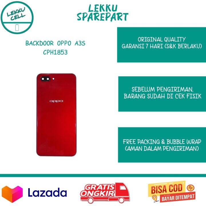 BACKDOOR OPPO A3S CPH1853 | Lazada Indonesia