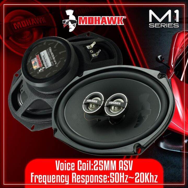 MOHAWK M1 PRO SERIES 6x9 3WAY SPEAKER 100% ORIGINAL | Lazada