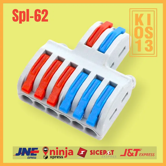 Conector Konektor SPL62 PCT WAGO Terminal 2 pin to 6 pin SPL 62 Connector SPL-62 | Lazada Indonesia