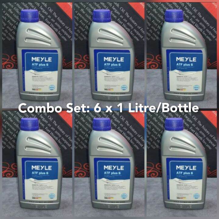 6 x 1 Litre/Bottle Automatic Transmission Fluid (ATF) for ZF 6HP (6 ...
