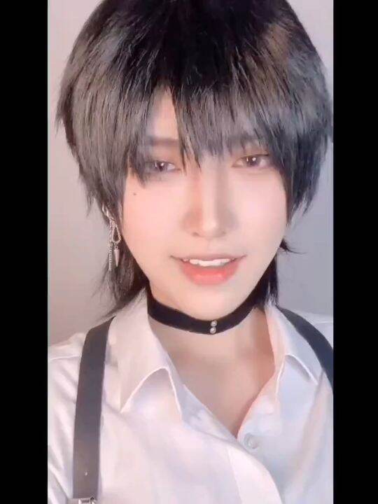 Ang mga wigs para sa mga lalaki at kababaihan, cool at guwapo, buntot ...