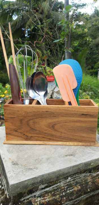 Rak Sedok / Rak Dapur / Tempat Sendok Garpu / tempat pensil / bahan ...