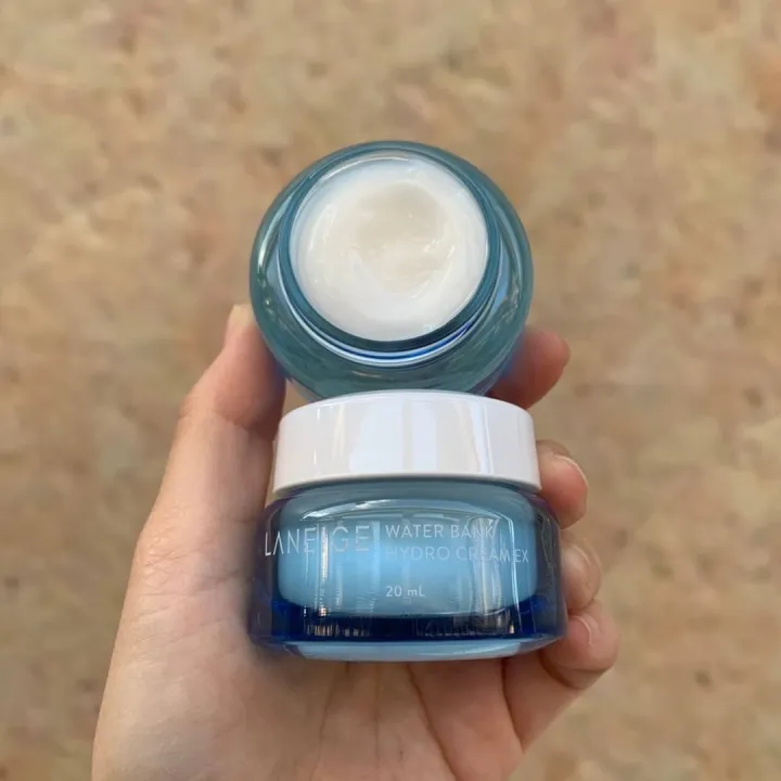 (🌼แท้ / พร้อมส่ง) Laneige Water Bank Hydro Cream EX 20ml | Lazada.co.th