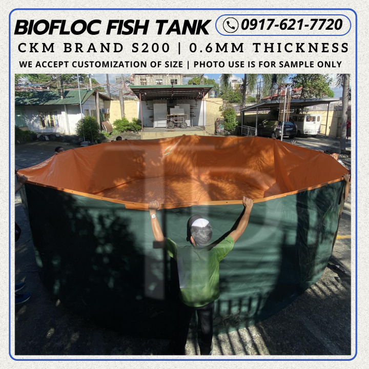 2m Diameter x 1.2m Height BIOFLOC FISH TANK CIRCULAR POND CKM BRAND ...