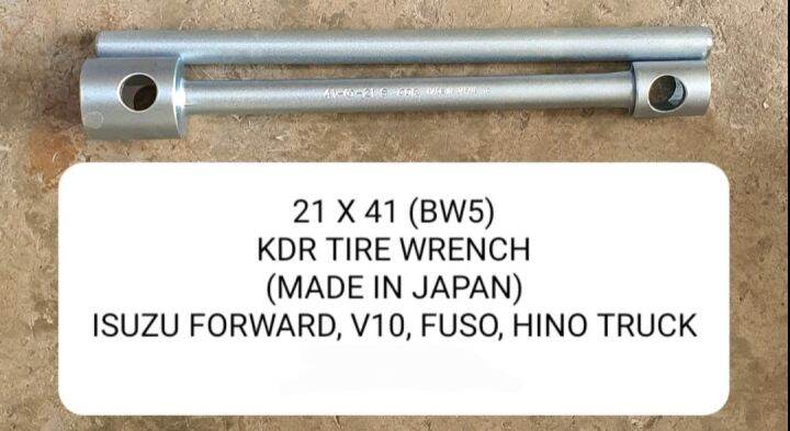 Tire Wrench 21x41 Isuzu Forward, V10, Fuso, Hino Truck | Lazada PH