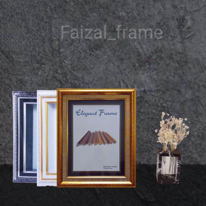 Frame/Pigura/Figura/Bingkai foto Ukir 16R (40x50 cm) | Lazada Indonesia