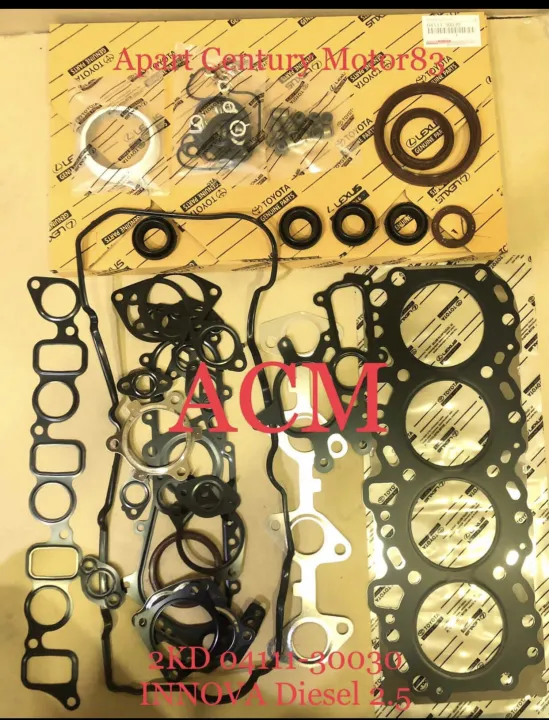 PACKING FULLSET PAKING SET TOYOTA INNOVA FORTUNER DIESEL1KD 2KD ...