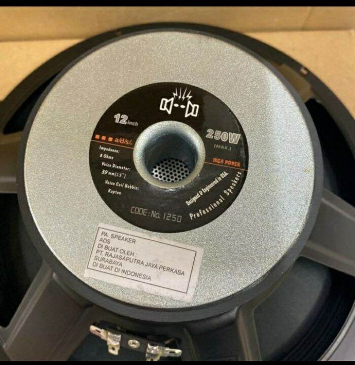 Speaker 12 inch Ads 1250 Original | Lazada Indonesia