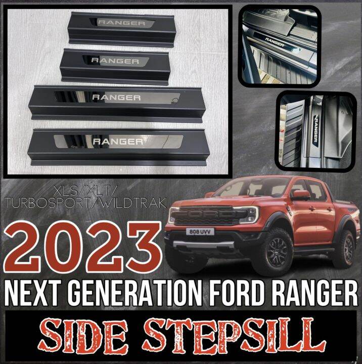 FORD RANGER 2023 SIDE STEPSILL (next generation ford ranger) | Lazada PH