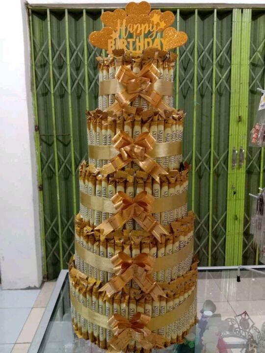 Buket snack tower 5 Susun chocolatos | Lazada Indonesia