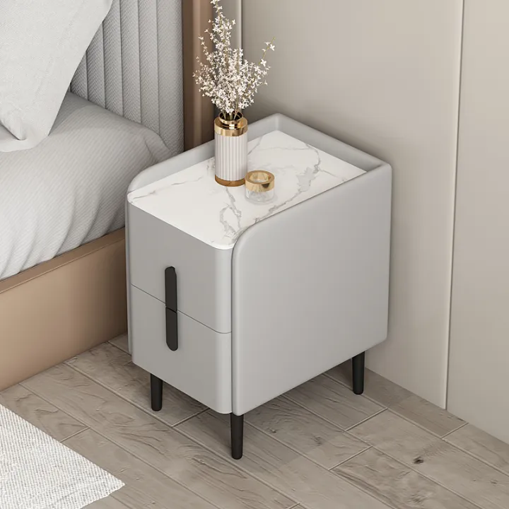 Ultra Narrow Bedside Table Small Mini Light Luxury Simple Modern ...