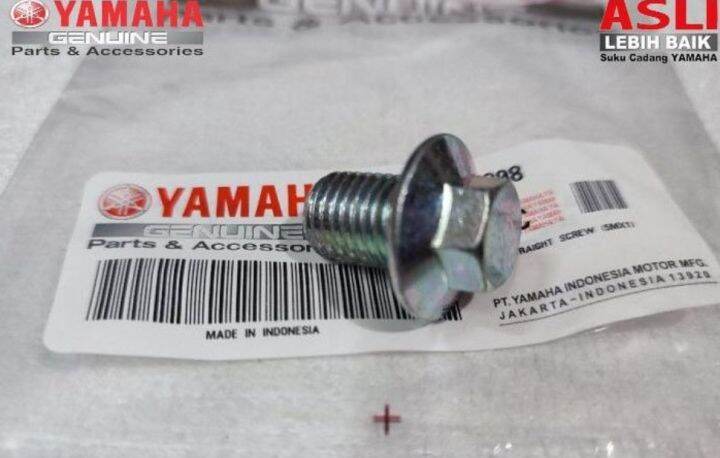 BAUT PEMBUANGAN OLI MESIN BAWAH MIO SPORTY SMILE NOUVO ORIGINAL ORI ...