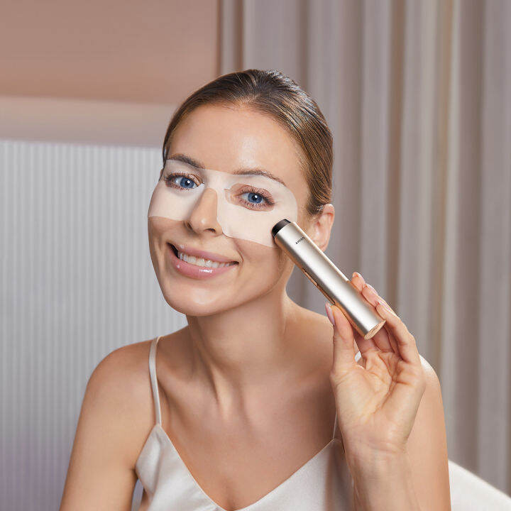 AMIRO R1 PRO Facial RF Skin Tightening Device Black+R-eye Eye ...