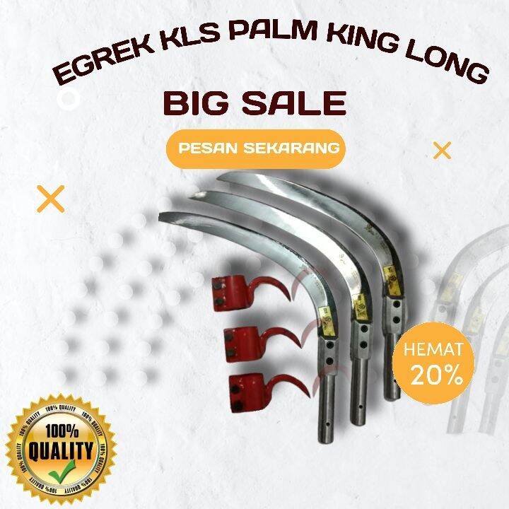 EGREK KLS PALM KING LONG PLUS KLEM TAJI ORIGINAL ASLI MALAYSIA LANGSUNG PAKAI TANPA DIASAH DULU ...