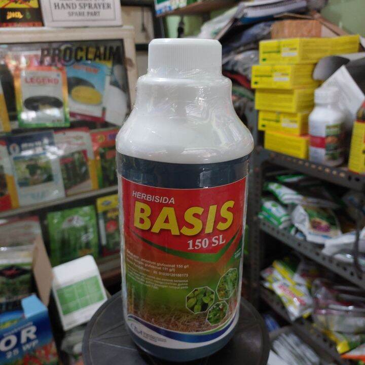 HERBISIDA BASIS 150 SL 1 LITER SPESIALIS RUMPUT GRINTING AMONIUM ...