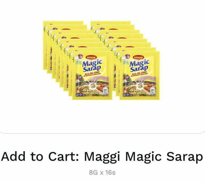 Maggi Magic sarap 16pcs. | Lazada PH