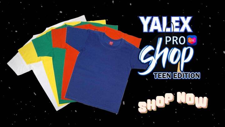 YALEX T-SHIRTS PLAIN YELLOW ORANGE CREAM SERIES- /KIDS/TEENS RED LABEL ...