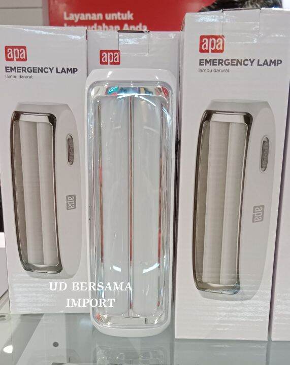 Lampu Darurat Led 6W/Lampu Emergency/Lampu Recharge APA | Lazada Indonesia