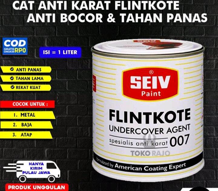 Cat Flinkote Flintkote Seiv Anti Karat 1Kg Flingkut Plingkut Plinkut ...