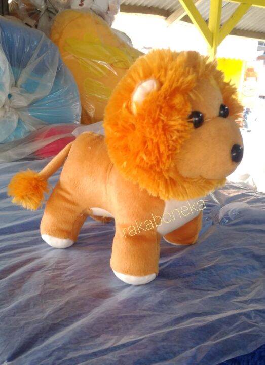 boneka anak singa ukuran mini 20cm boneka obral | Lazada Indonesia
