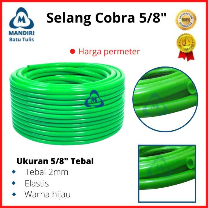 Selang Air Elastis Cobra Mas 5/8" 3/4" Inch - Slang Air Taman Lentur ...