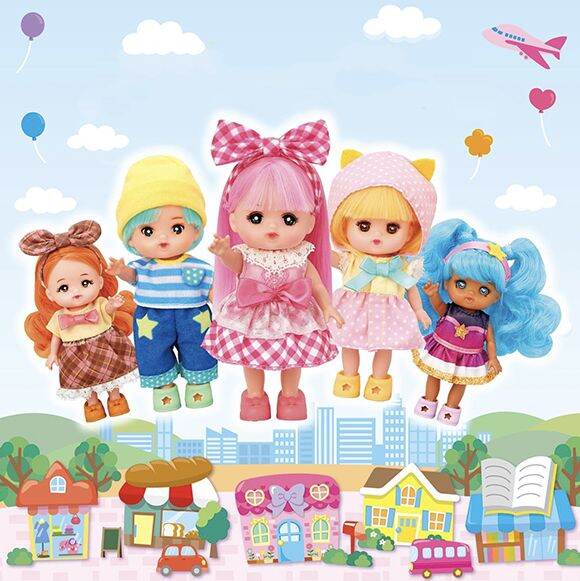 พ็อกเก็ต เมลจัง POCKET MELL CHAN® ชุดตุ๊กตา ชุดกระโปรง & ชุดหมี ...