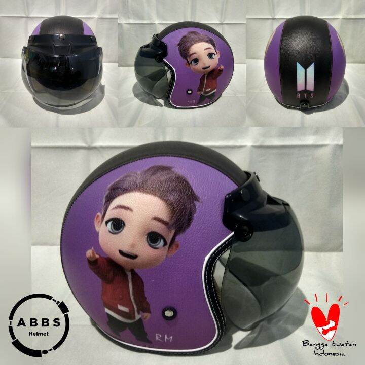 HELM BOGO SNI DEWASA BTS RM | Lazada Indonesia