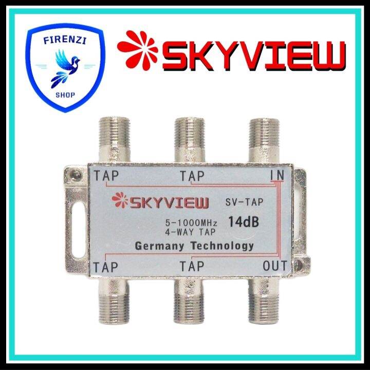Coupler TV 4 way Tap 4 Way Skyview Paralel TV 4Way | Lazada Indonesia