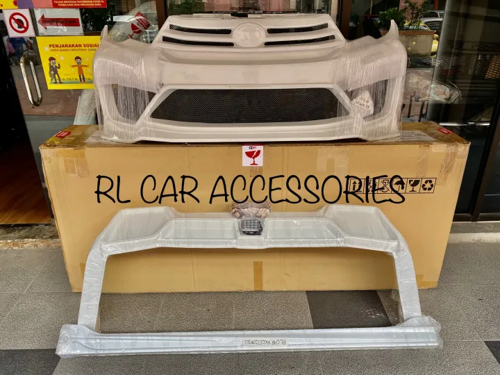 Perodua bezza Gt bodykit body kit front side rear bumper skirt lip boot ...