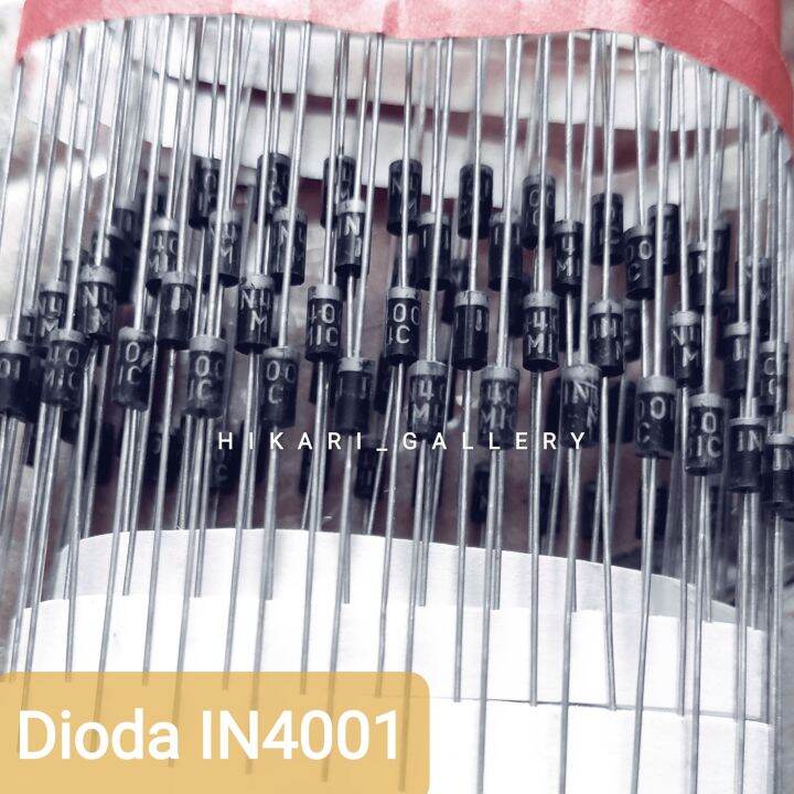 [10 PCS] Dioda IN4001 1A Dioda IN 4001 1 ampere Diode IN4001 isi 10 pcs ...
