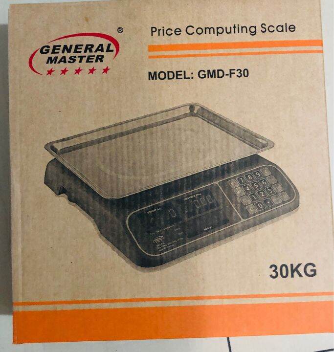 GENERAL MASTER DIGITAL SCALE 30kg | Lazada PH