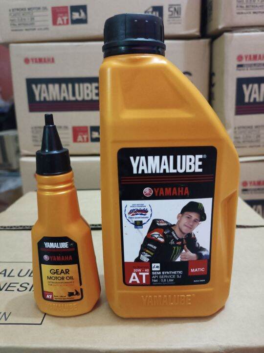OLI YAMAHA+ GARDAN YAMAHA 100ml SESUAI UNTUK MOTOR MATIK MIO SPORTY ...