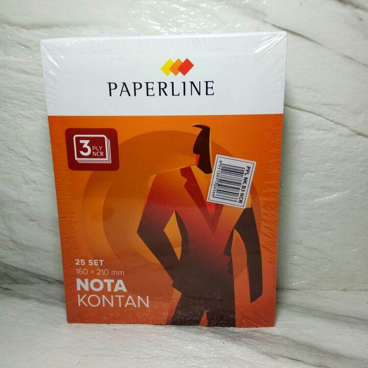 Nota Kontan Paperline 3 Ply BESAR 10 buku/Buku Nota kintan NOTA B3 ...