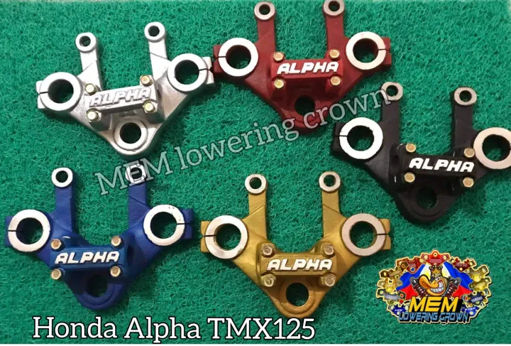 Honda Alpha TMX 125 lowering crown butterfly | Lazada PH