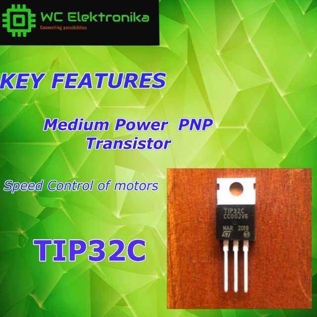 TIP 32C MEDIUM POWER PNP TRANSISTOR | Lazada PH