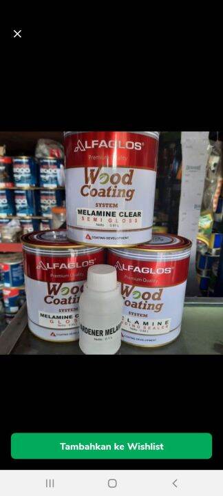 Melamine Clear Alfagloss Top Coat | Lazada Indonesia