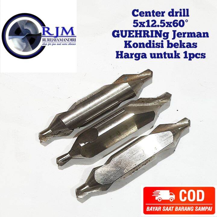 center drill bor senter 5 x 12.5 x 60° HSS drill center bor center ...