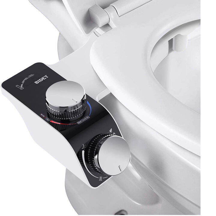 Easy Installation Without Electricity Smart Toilet Seat Butt Flusher
