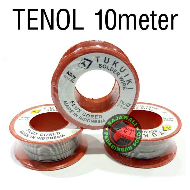 TENOL SOLDER TIMAH SOLDER FLUX CORED SOLDER WIRE | Lazada Indonesia