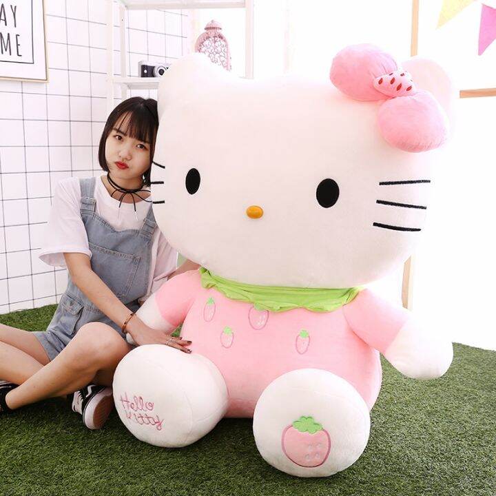 Hello Kitty Doll Kitty Cat Hello KT Ragdoll Doll Birthday Gift for Girl ...