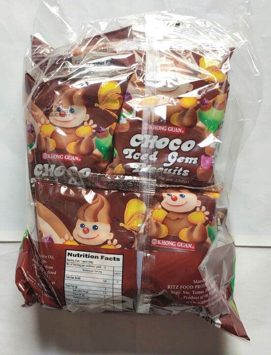 Choco Iced Gem Biscuits | Lazada PH