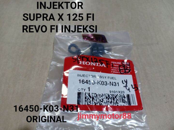 INJEKTOR INJECTOR HONDA SUPRA X 125 FI REVO FI INJEKSI ORIGINAL AHM ...
