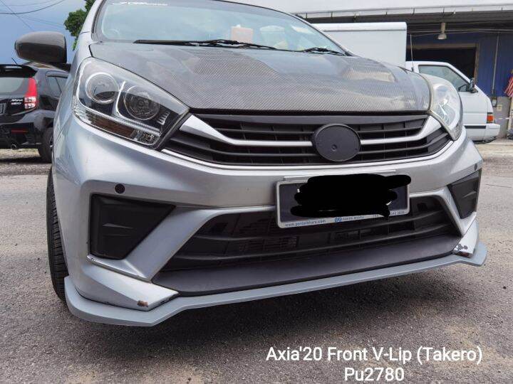 Perodua Axia 2020 2021 2022 takero bodykit body kit front rear skirt ...