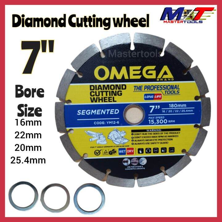 Omega Diamond Cutting Wheel 7 inches | Lazada PH