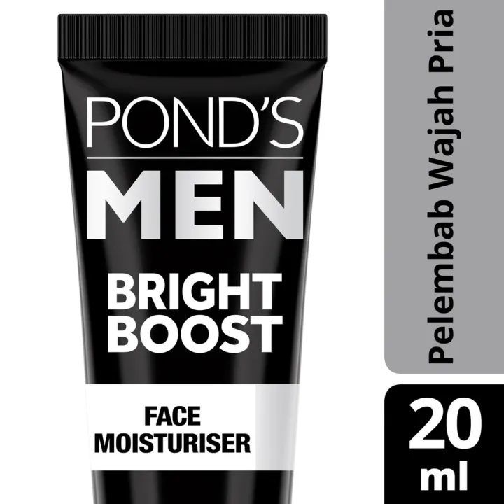 Pond's Men Bright Boost Face Moisturizer 20ml Ponds Men pelembab wajah ...