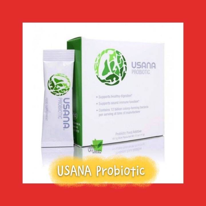 Usana Probiotic Powder (14 stick packs*1g) 益生菌 100% ORI | Lazada