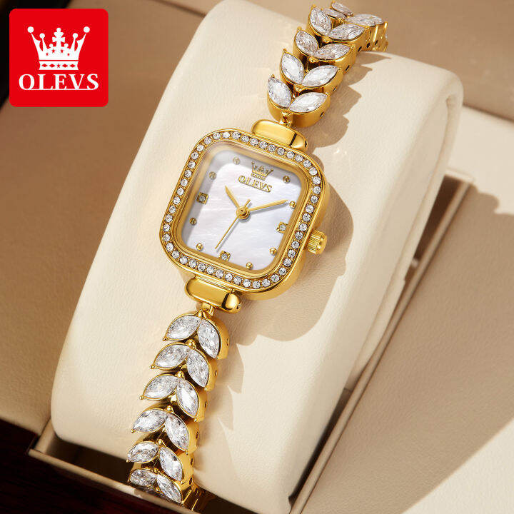【Hot Sale】 OLEVS Watches For Women Original 2023 Small And Exquisite ...