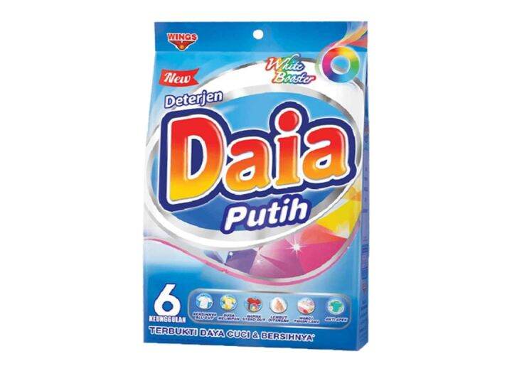Daia Deterjen Bubuk Putih / Clean Fresh Hijab / Softener Violet / Softener Pink 800g | Lazada ...