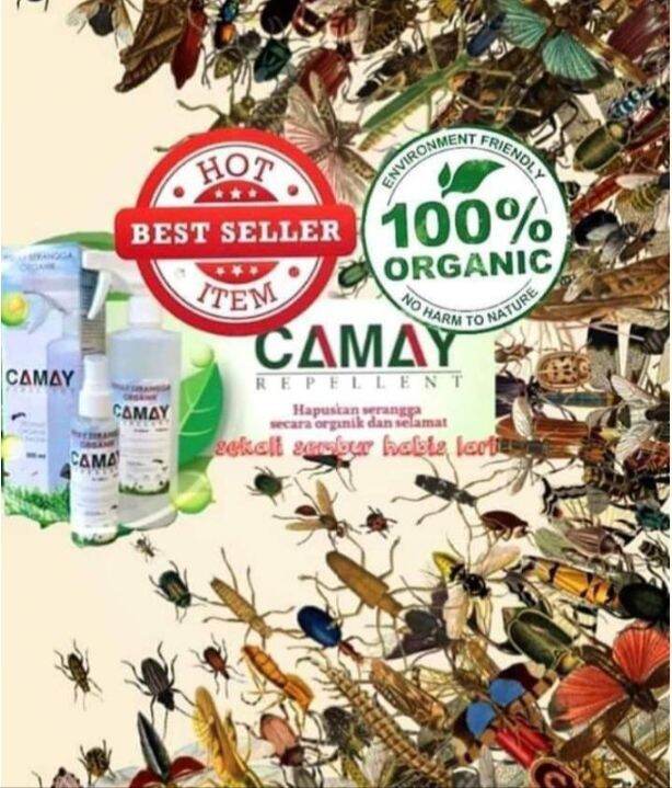 SPRAY SERANGGA CAMAY UTK KUTU SEMUT PEPIJAT LIPAS LALAT BENA HAMA ...